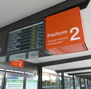 Transport Industry Signage, Car Park Signage, Bus Stop & Platform Signs