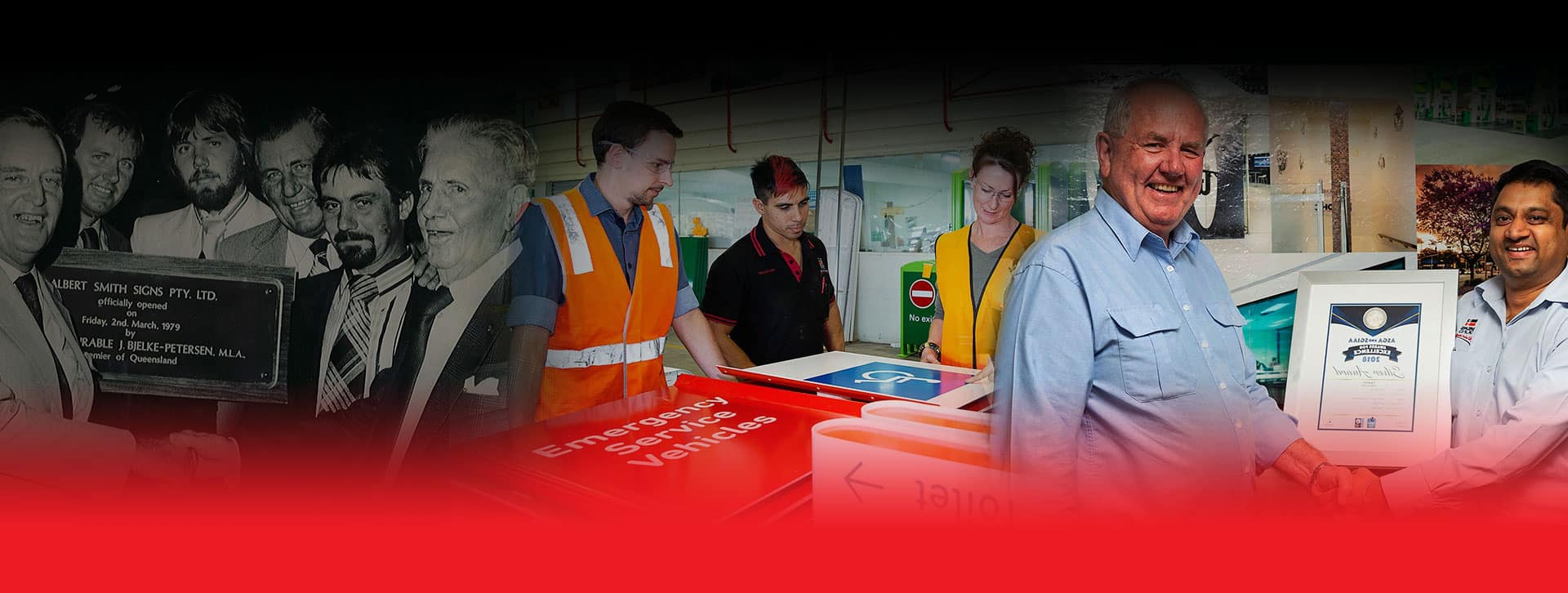 Our Aspirations - Business Signage | Building Signage | Albert Smith Signs
